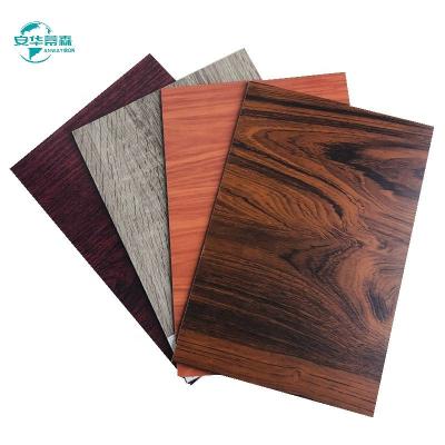China 3050 mm comprimento madeira grão ACP painel de alumínio composto 4 mm espessura para design de interiores à venda