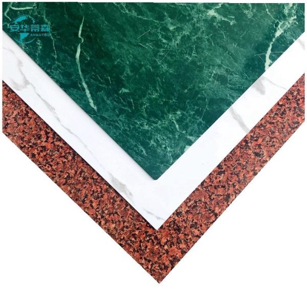 Quality 2440mm Marble Finish Acp Sheet Aluminum Sandwich Panel Non Toxic for sale