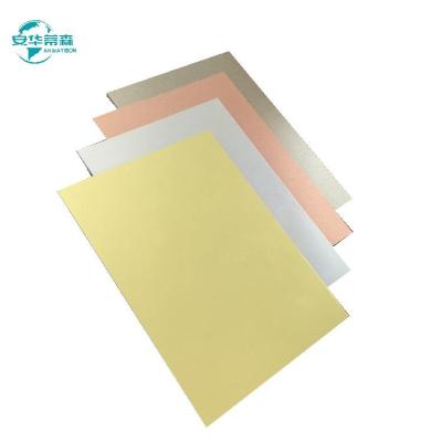 China 0.06-0.50mm espessura de alumínio ACP escovado com alta resistência ao impacto e 3/4/5mm espessura à venda