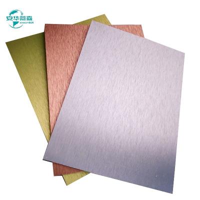 China Materiais de construção de alta resistência ao impacto Folha de alumínio composta com revestimento de primer à venda