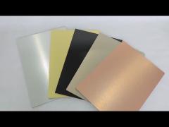 2440mm Fire Rated Aluminium Composite Panel Aluminium Insulated Sandwich Panels ISO9001