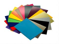 Thick 0.06mm - 0.50mm Wall Interior Exterior Composite Cladding Exterior Wall Cladding PVDF