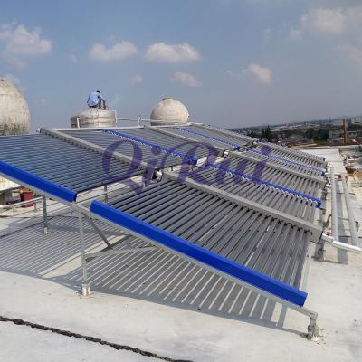 Bracket 5000 Liter Vacuum Tube Solar Hot Water Heating Project for Sustainable Energy