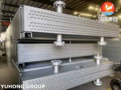 China Plug Type Industrial Air Cooled Heat Exchanger Petrochemical And Oil Refineries Application for sale