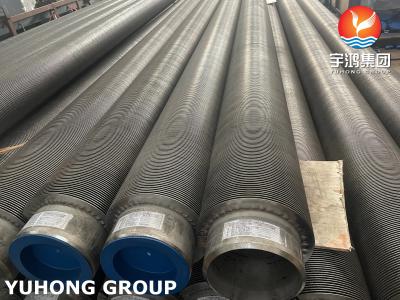 中国 ASTM A312 A376 TP347H 18Cr-10Ni-Nb 燃焼式ヒーター用固体フィニングパイプ API標準560 販売のため