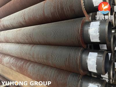 中国 ASTM A312 A376 TP347H 18Cr-10Ni-Nb 燃焼式ヒーター用固体フィニングパイプ API標準560 販売のため