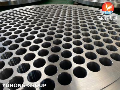 China Customizable Heat Exchanger Tubesheet Heat Exchanger Components Corrosion Resistance for sale