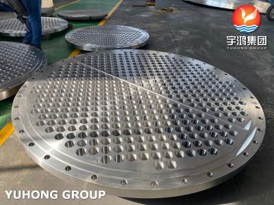 China Customizable Heat Exchanger Tubesheet Heat Exchanger Components Corrosion Resistance for sale