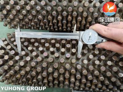 China SS304 Stud Fin Tube HFW Type With CS Stud For Steam Generator for sale
