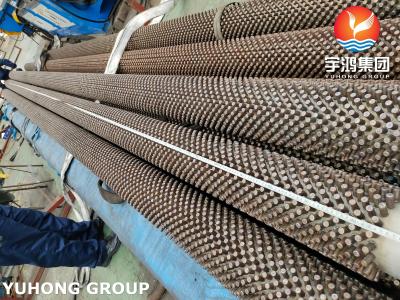China SS304 Stud Fin Tube HFW Type With CS Stud For Steam Generator for sale