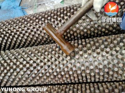 China SS304 Stud Fin Tube HFW Type With CS Stud For Steam Generator for sale