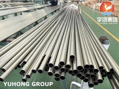 China Seamless Titanium Alloy Tube B338 GR.2 Heat Exchanger Tubing Cold Drawing for sale