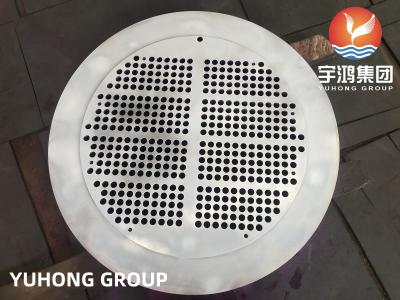 China A182 F304 Stainless Steel Tube Sheet Forged Tube Sheet Evaporator Used for sale
