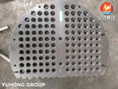 China ASME SA516 Gr.70 Heat Exchanger Baffle Heat Exchanger Components for sale