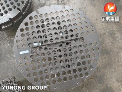 China ASME SA516 Gr.70 Heat Exchanger Baffle Heat Exchanger Components for sale