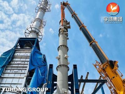 中国 ASME Sec I & API Std 560 高硫黄原油加工における遅延コクシングヒーターのための燃焼式ヒーター 販売のため