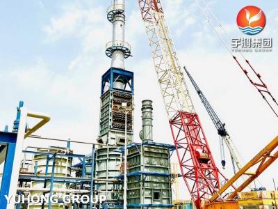 中国 ASME Sec I & API Std 560 高硫黄原油加工における遅延コクシングヒーターのための燃焼式ヒーター 販売のため
