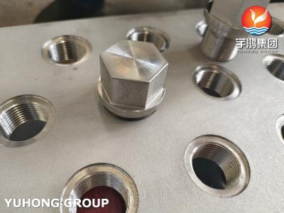 China ASTM A240 SS304/304L Shell And Tube Heat Exchanger Tube Sheet Square Type for sale