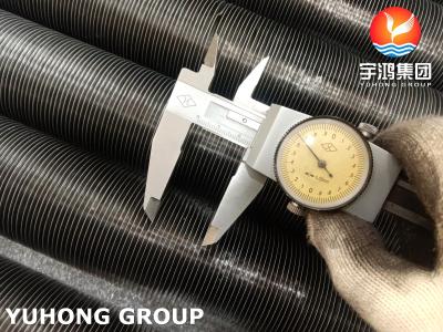 China Monel 400 Embedded G Fin Tube Nickel Alloy Steel Bare Tube For Seawater Evaporator for sale