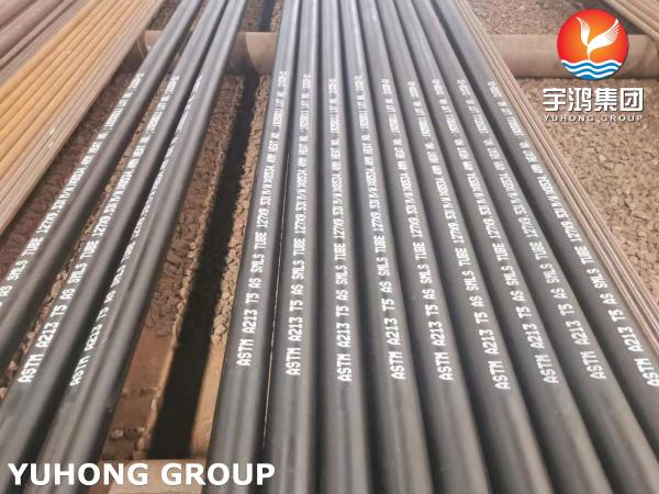 Quality A213 Gr.T5 Cr-Mo Alloy Steel Seamless Boiler Tubes Used In Heat Recovery Steam Generator for sale