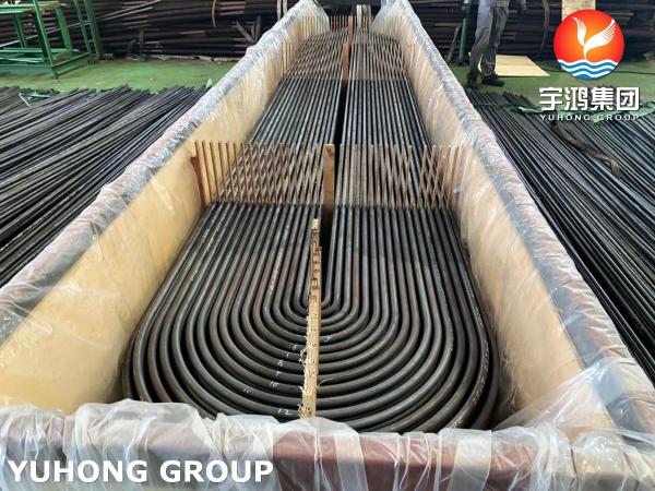 Quality Cold Drawn Carbon Steel U Bend Tube For Waste Heat Recovery Boilers WHRB for sale