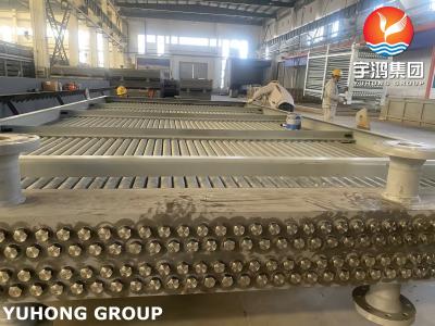 China Air Cooler Tube Bundle ASME SB163 Monel 400 Seamless Tube With Aluminum Extruded Type Fin for sale