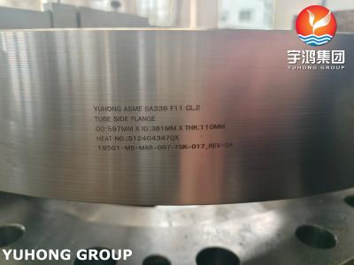 China ASME SA336 F11 CL2 Forged Tube Side Flange for sale