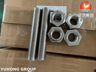 China High Strength Stainless Steel Fasteners DIN9761 Stud Bolts DIN 934 Hex Nuts for sale