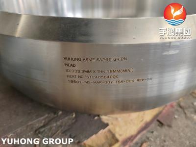 China Asme Sa240 321 Stainless Steel Pressure Vessel Dished Head / Dish End For Shell & Tube Heat Exchanger for sale