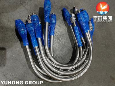 China High Strength Heavy Duty U Bolts Pipe Clamps For Heat Exchanger Tube Bundle for sale