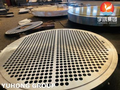 China Heat Exchanger Tubesheet – Fixed / Floating / U‑Tube Types – Solid / Clad / Explosion‑Bonded – Per ASME VIII‑1 / TEMA / GB/T 151 for sale