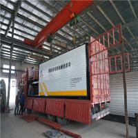 China Double Heating Bitumen Drum Decanter Container Loading With Electric Hoist Drum Lifting for sale