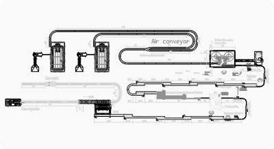 Cina SpA automatico Juice Bottle Packing Machine di 12000B/H Juice Bottling Machine in vendita