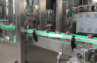 Cina L'alluminio di AISI 316L 250ml può macchina di rifornimento con gli ugelli isobarici del riempitore in vendita