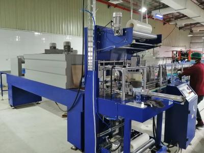 China 20Kw/H de waterfles krimpt Verpakkende Machine 10Packs/Min Shrink Film Packaging Machine Te koop
