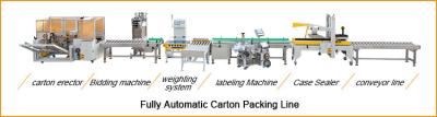 China Cinta adhesiva de la empaquetadora de la caja del cartón del control 720ctns/hr del PLC 75m m en venta