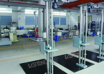 Cina L'attrezzatura di prova di caduta di alta precisione, prova del pacchetto assiste la pressione d'aria 0.5-0.7Mpa in vendita