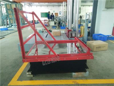 China I Inch Displacement Rotary Vibration Tester With ISTA , ASTM Standard 2 ~ 5Hz for sale