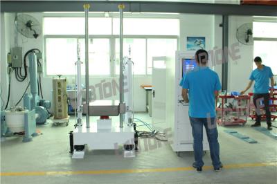 중국 MIL-STD 100kg 탑재량 가정용품을 위한 절반 정현 충격 맥박 충격 테스트 기계 판매용