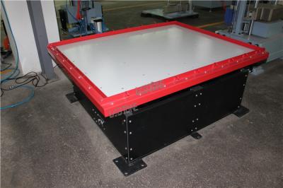 China Payload 500kg VIbration Table Performed ASTM, ISTA, ISO, and MIL-STD Standard for sale