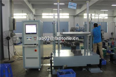 China Mechanisches Schlagprobe-System mit 100 x 100cm für Test 150g @ 6ms der Batterie-200kg zu verkaufen