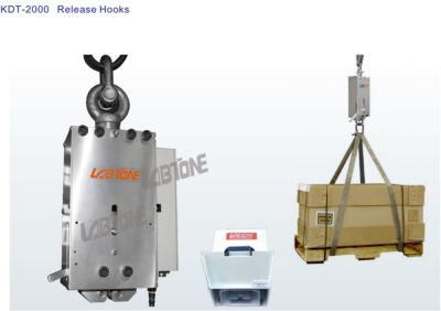 China Ganchos de liberación duraderos y resistentes para probadores de caída para la simulación de distribución de paquetes grandes en venta