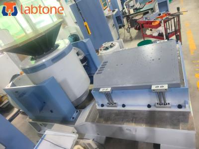 China Máquina de ensayos de vibración de 3 ejes XYZ, equipo de ensayos de vibración con fuerza de excitación máxima de 20 kN y desplazamiento de 51,2 pulgadas en venta