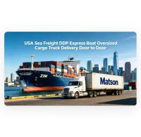 Quality USA Sea Freight DDP Express Boat Oversized Cargo Truck Delivery Door to Door for sale