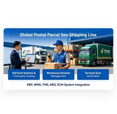 China Global Postal Parcel Sea Shipping Line Fast Delivery International Sea Freight Service for sale