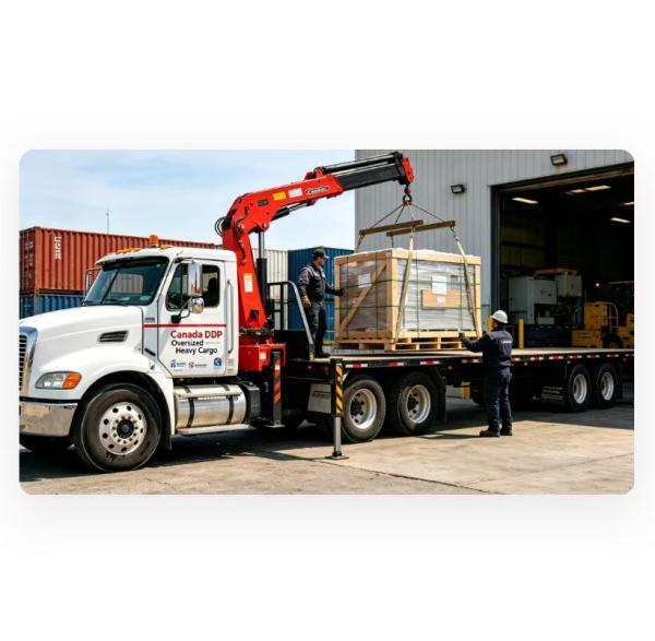 Quality Canada DDP Ocean Freight Service Oversized Heavy Cargo Sea Shipping for sale