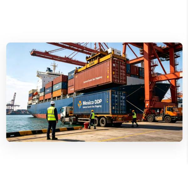 Quality General Goods Shipping to Mexico DDP Sea Freight Customs Clearance for sale