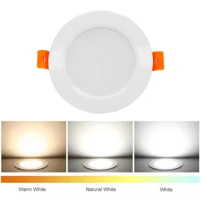 China 80mm LED Downlights 5700K 4.5W White Plastic LED Downlight Dimmable for sale