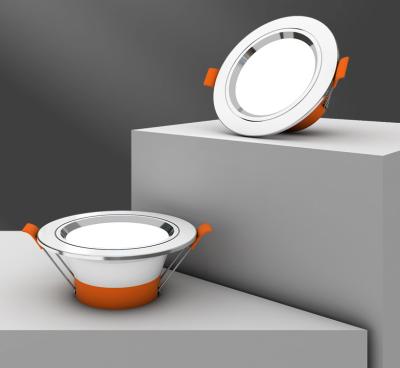 China Ronde LED-laaglicht Afstembaar Aluminium behuizing Wit LED-laaglicht 2700K 7W Te koop