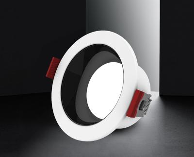 China Diepe Anti-Glare Dimbaar LED Downlight 6500K 6.5W Ronde LED Downlight Te koop